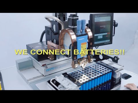 Poron FS1000-1307 A Fabulous Hybrid battery Tab Weld Station
