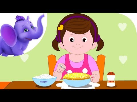 What Are Little Girls Made of? - Nursery Rhyme with Karaoke