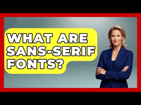 What Are Sans-Serif Fonts? - Drawing and Painting Academy