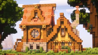 Minecraft | How to build a Terracotta Fantasy House - Minecraft Builders