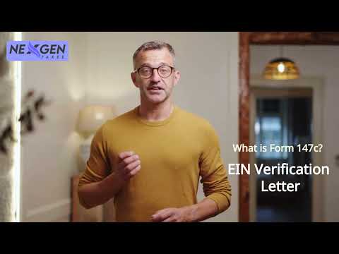 EIN Verification Letter (Form 147C)