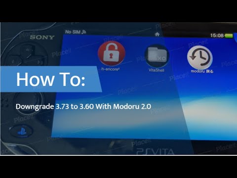 How To Downgrade 3.73 To 3.60 With Modoru 2.0 | PS Vita | Vita Hacks |