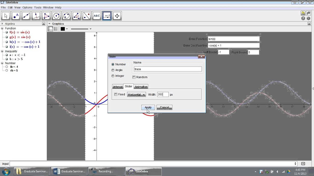 GeoGebra in Pre-Calculus: Ultimate Function Grapher