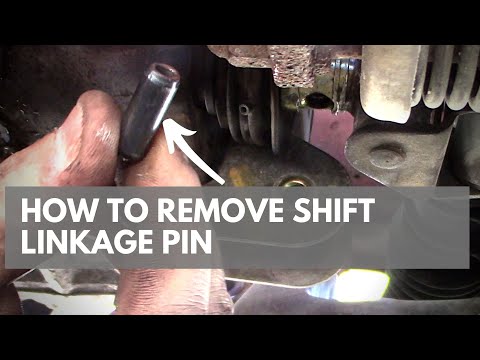 How To Remove / Re-Install Honda Shift Linkage "B****" Pin!