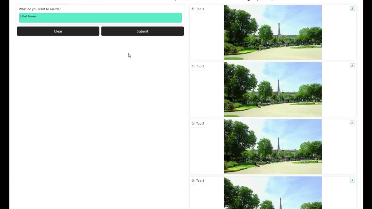 Video visual search with Azure Computer Vision