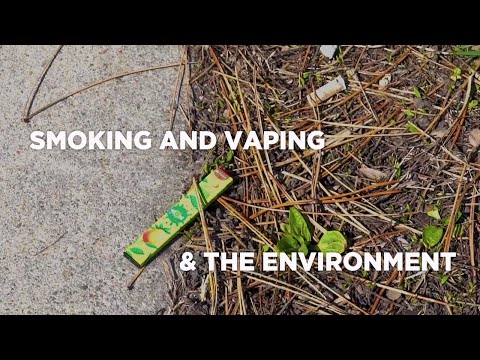 Smoking & Vaping and the Environment