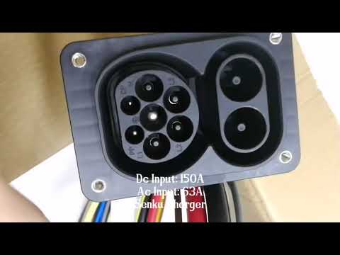 Senku CCS vehicle Side DC & AC inlet Socket