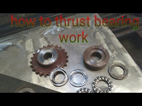 How to thrust bearing work