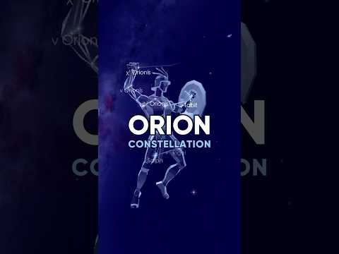 Explore Orion – one of the most well-known and easy-to-find constellations ✨