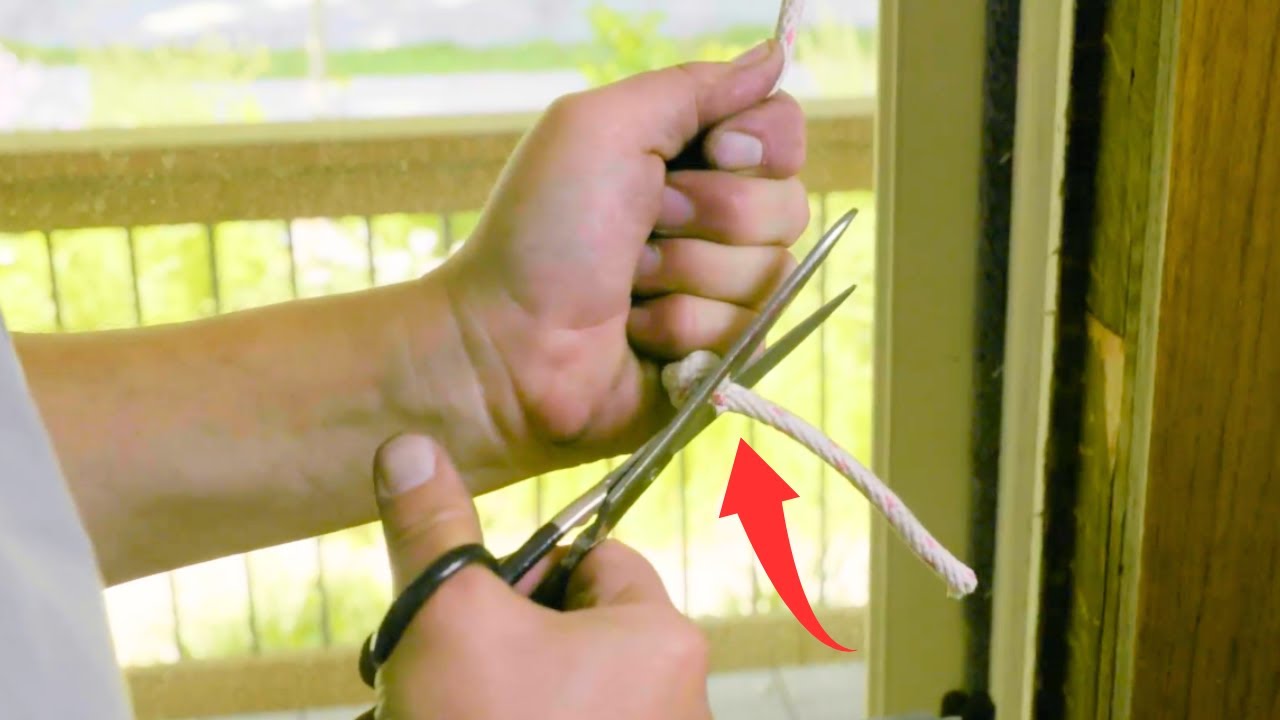 How To Replace Sash Cords