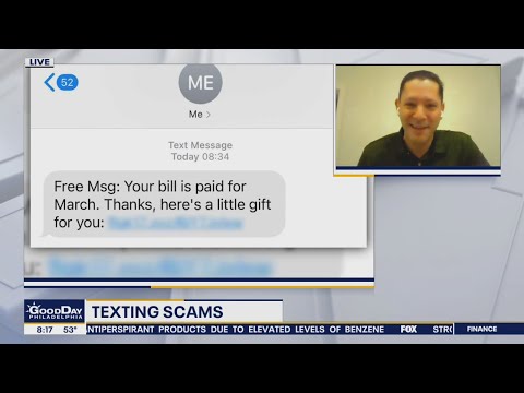 New text message scam appears to come from your own phone number