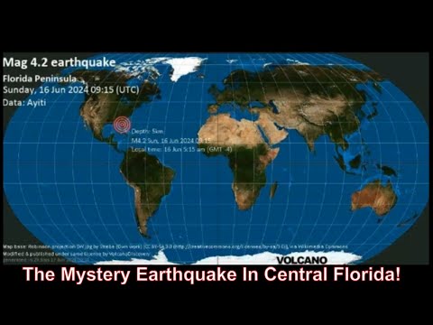 The Mystery Earthquake In Central Florida!