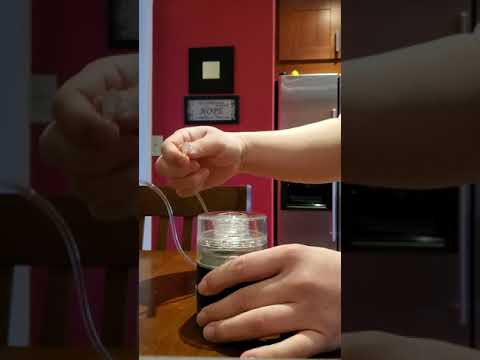 Inhalation Mode Hydrogen Water Bottle