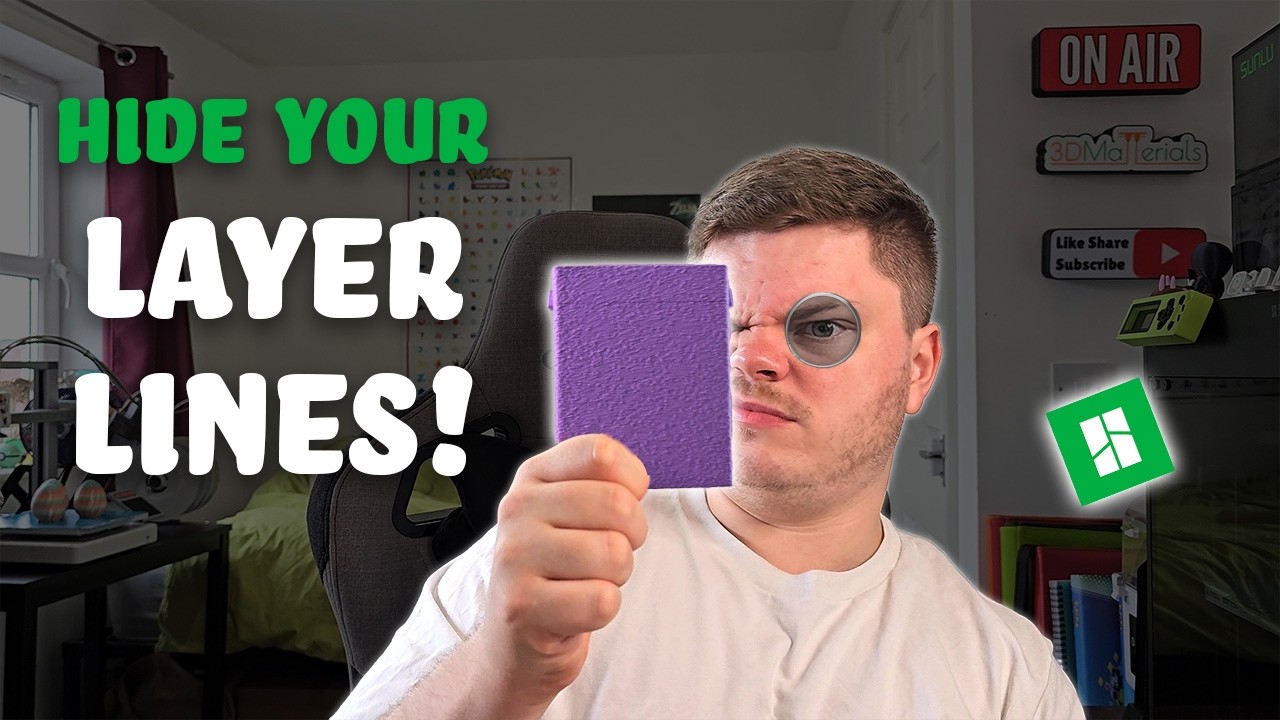 Best Ways To Hide Layer Lines In 3D Prints │ Variable Layer Height, Fuzzy Skin, And More!