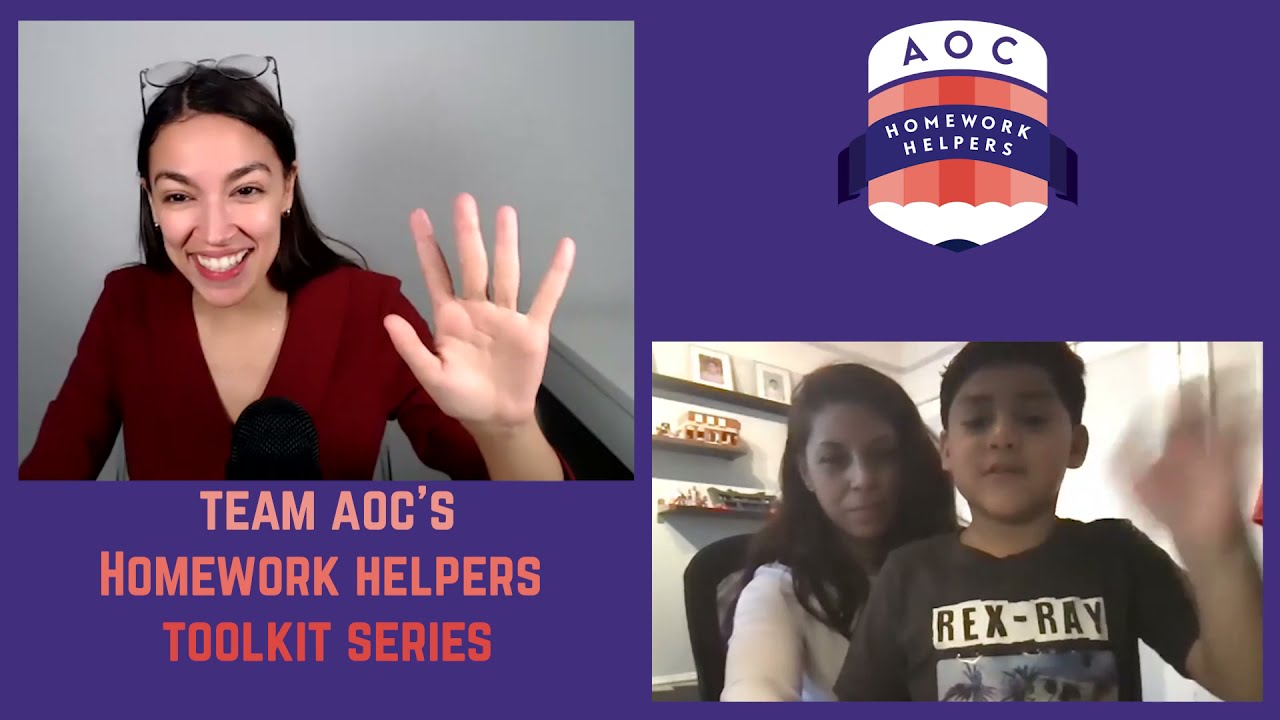 Welcome to Team AOC's Homework Helpers Toolkit | Alexandria Ocasio-Cortez