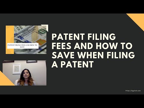 Patent Filing fees