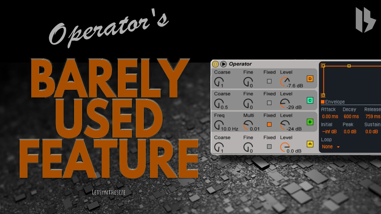 ABLETON OPERATOR'S BARELY USED [AWESOME] FEATURE