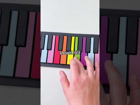 Different levels of a ROLL UP Piano