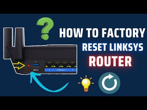 how to factory reset linksys router