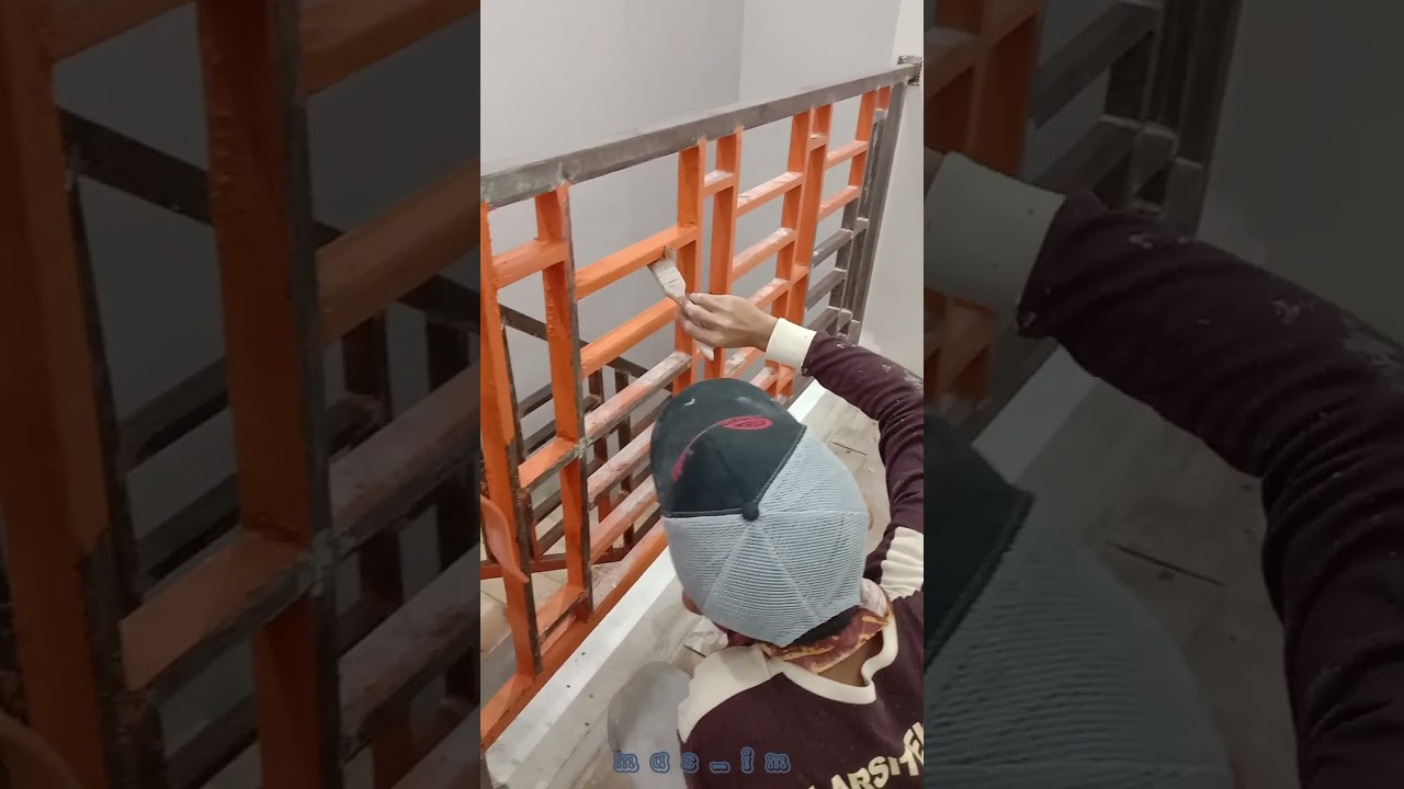 cara mudah membersihkan cat lama dipagar atau besi menggunakan REMOVER  #youtubepemula