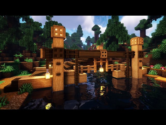 How to build a Bridge Minecraft Map