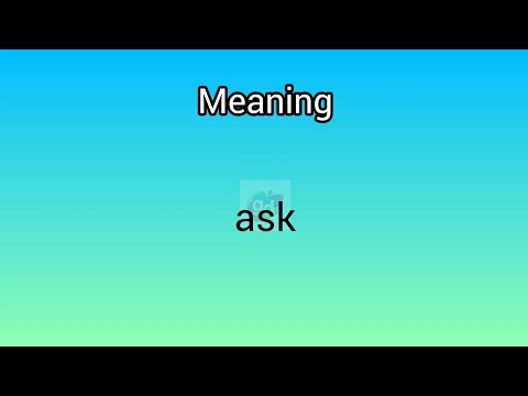 #ask meaning in English & Telugu || Googul Dictionary #dictionary #meanings #telugu #english