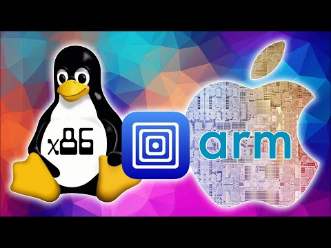 Installing x86 Linux on Apple ARM Hardware via UTM