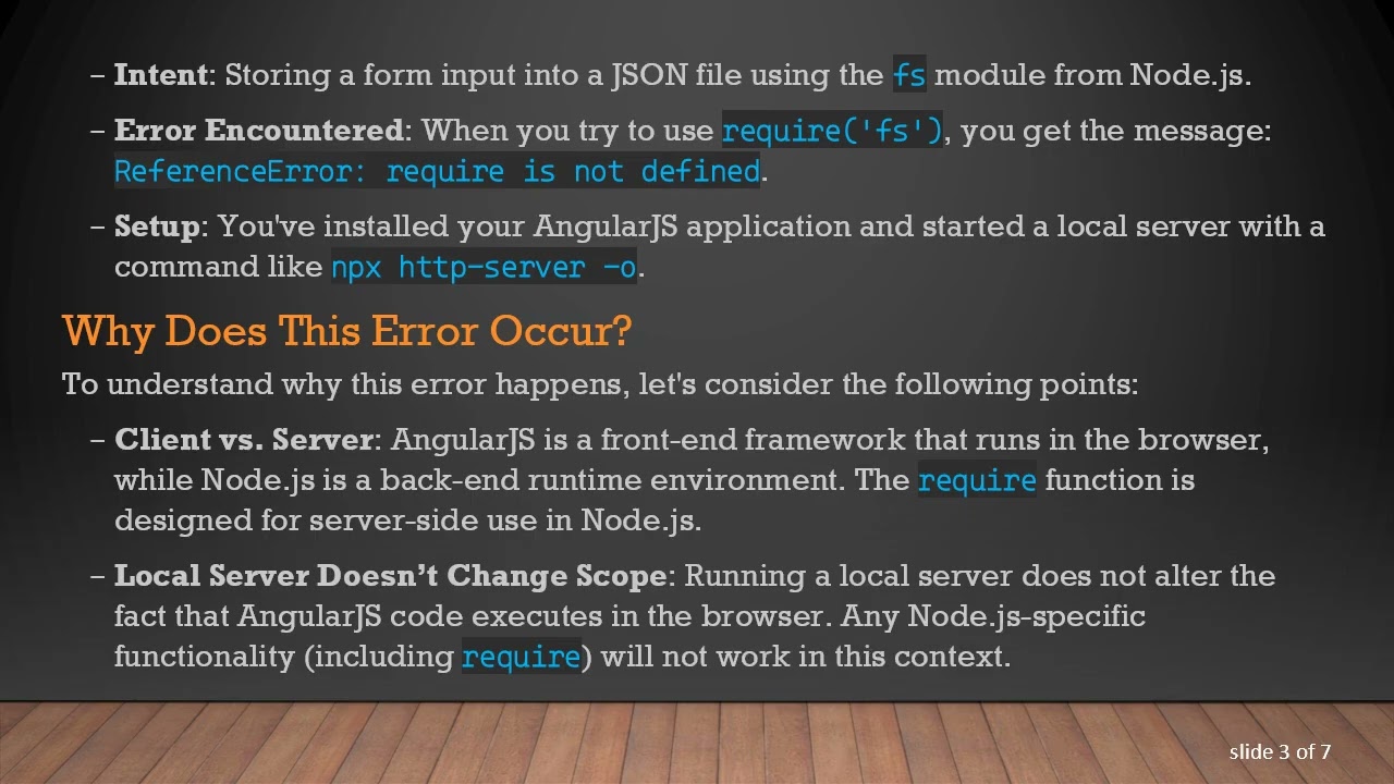 Resolving the ReferenceError: require is not defined in AngularJS and NodeJS