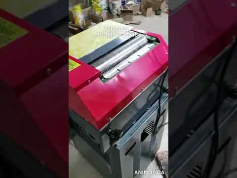 Hot Melt roller coater machine without upper