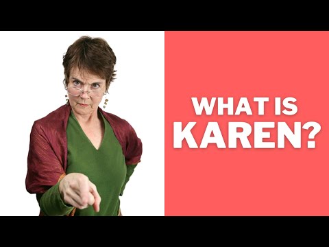 Simple Definition of Karen - WHAT DOES Karen MEAN ❓ | Definition Channel HD