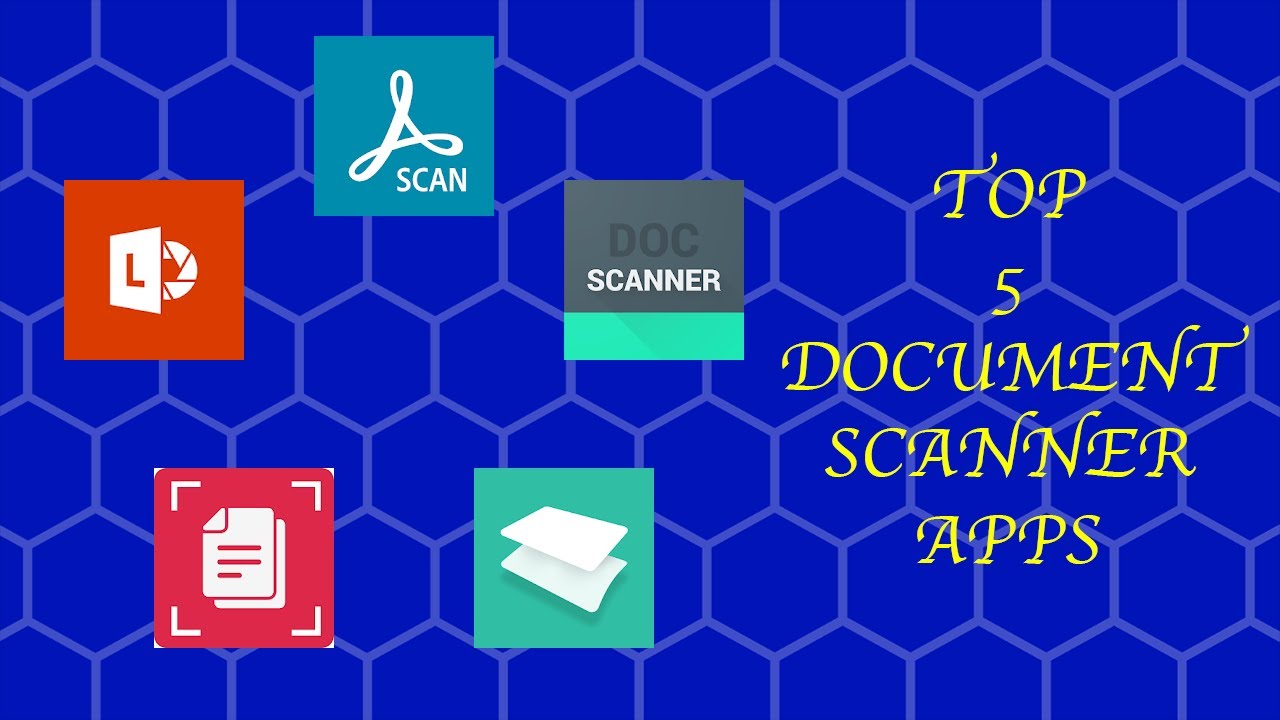 Top 5 Document Scanner Apps