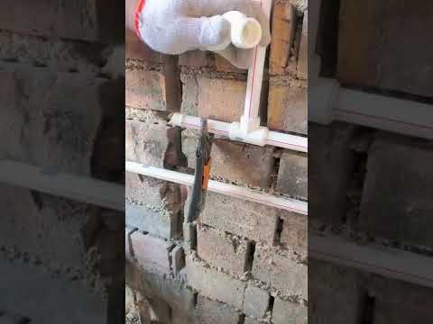 Toilet plumbing installation tutorial- Good tools and machinery make work easy