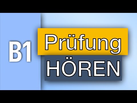 NEU Hören B1 Prüfung #8 2023I German Test For Immigrants I (DTZ , Telc, gast ) Deutsch