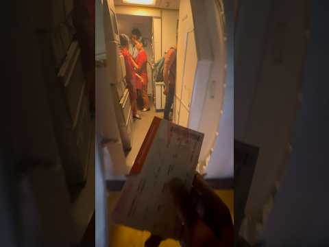 Inside Air india express flight. #flight #fly