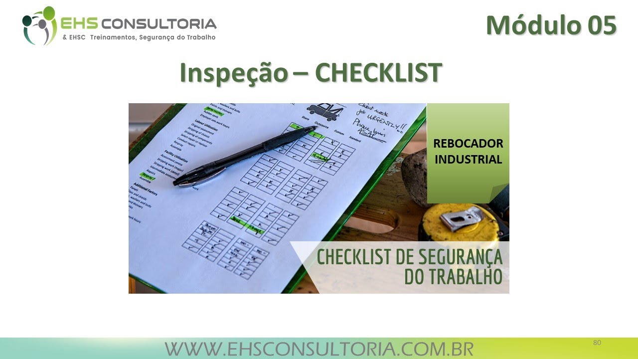 5   Inspeção – CHECKLIST