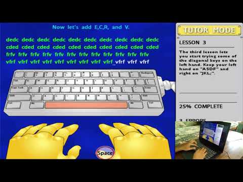 TYPER SHARK - TYPING TUTOR LESSON 3