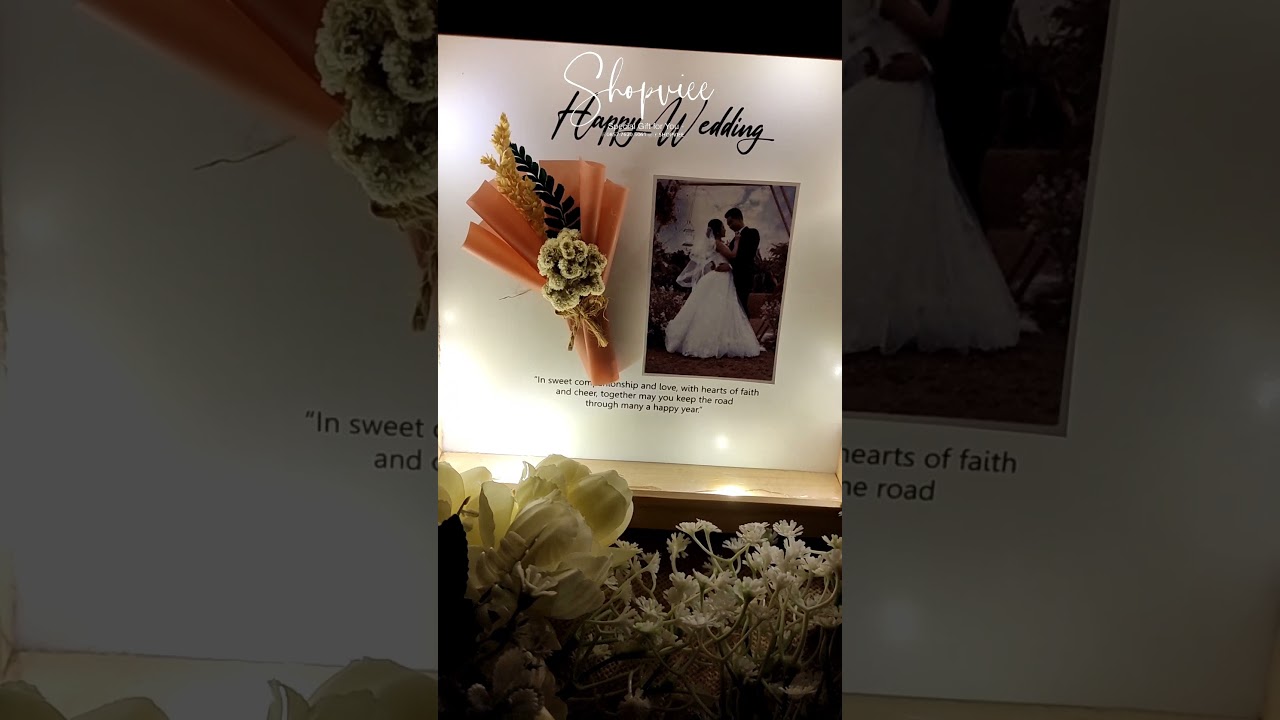 Bingkai 3D Bouget Bunga