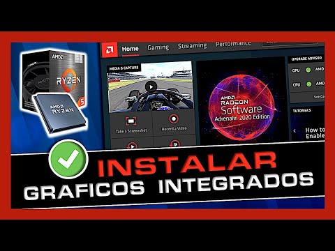 ✅ Cómo INSTALAR Drivers AMD - GRAFICOS INTEGRADOS ✅ RYZEN 5 5600G - 5700G - 3400G - 3200G - 2400G