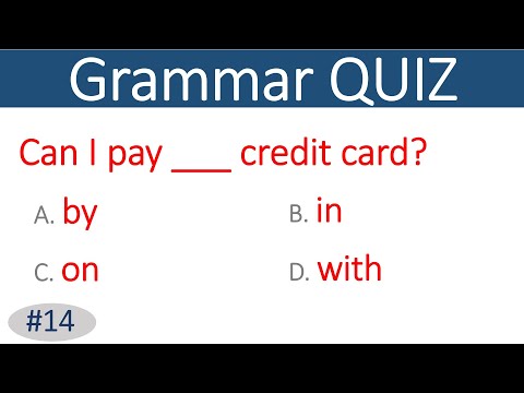 Grammar Quiz: 40 Questions Level Test- Beginner | Basic English Question and Answer | English Quiz