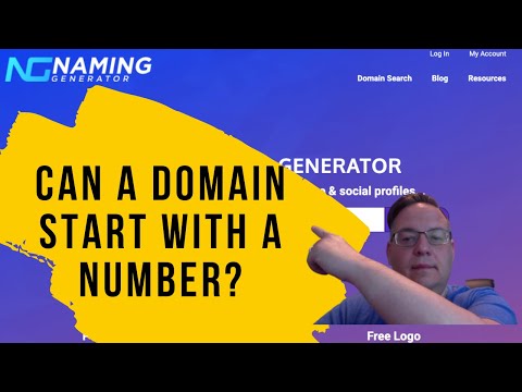 Can A Domain Name Start With A Number? By NamingGenerator.com: Free Domain Name Generator
