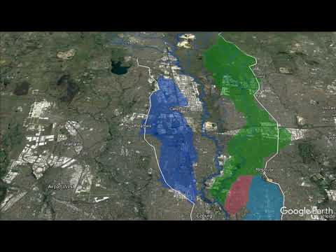 Merri Creek virtual tour introduction: geography