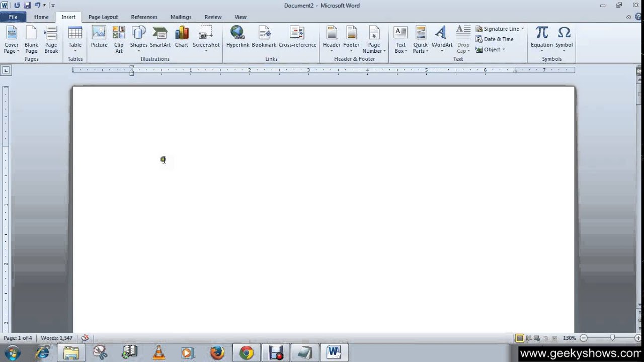 Microsoft Office Word 2010 Autocorrect Options