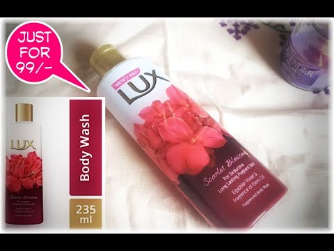 Lux scarlet bloosoom body wash review//shop smart reviews //Amazon
