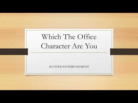 The Office Quiz: Which Character Are You?