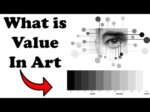 value in art definition, value in art, elements of art