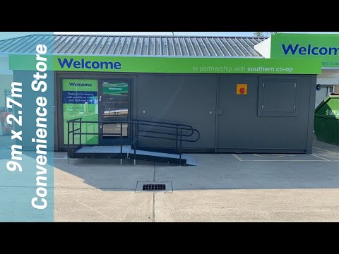 9m Convenience Store for hire or purchase