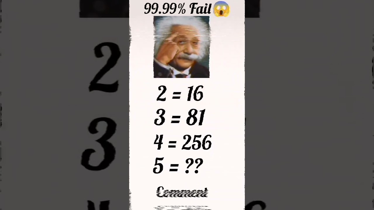99.99% Fail This Math Puzzle || Part: 184 #shorts #youtubeshorts #math
