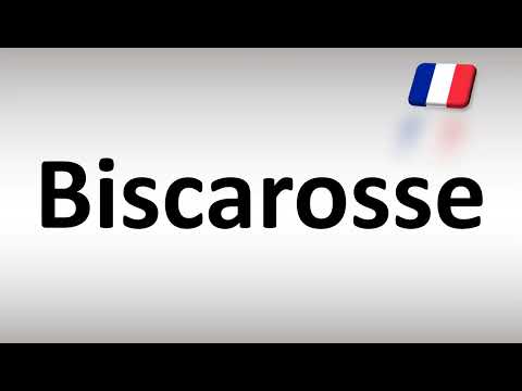 How to Pronounce Biscarosse (French)