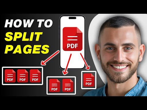 How To Split PDF Pages Into Separate Files In Mobile iPhone | Easy Guide