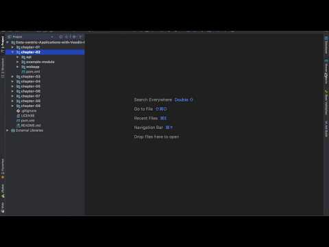 Learn Data Centric Applications with Vaadin 8 | 2 Modularization and Main Screens - Mind Luster